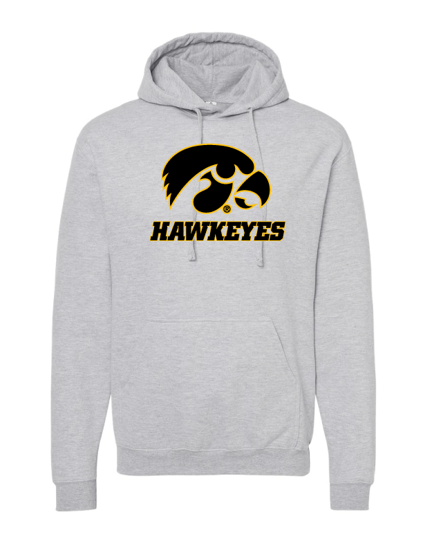 Tigerhawk with Hawkeyes Hood - Grey