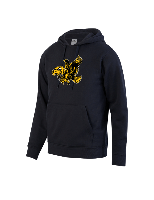 Old School Flying Bird Hood - Black